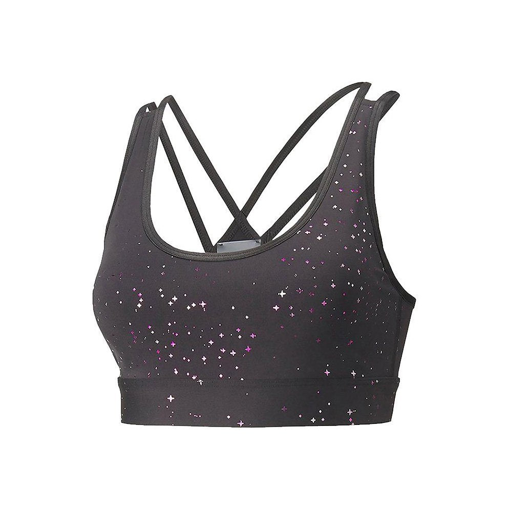 Puma Mid Impact Stardust Crystalline Bra Womens- Shop Online