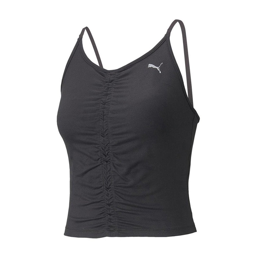 Puma Studio Foundation Ruched Training Tank Womens- Shop Online