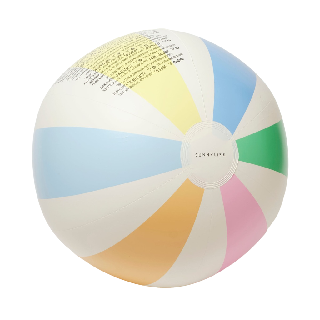 Sunnylife Pool Side Inflatable Beach Ball Pastel Gelato - Shop Online