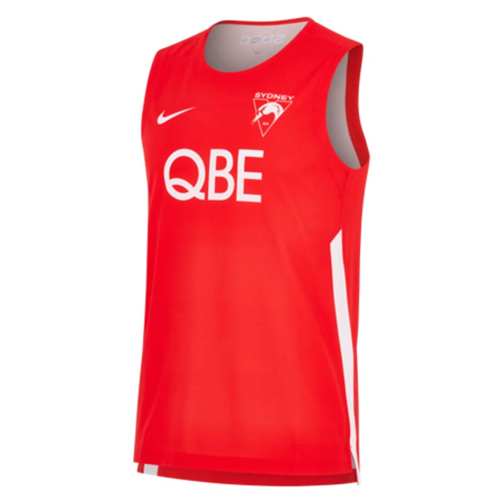 Sydney Swans Training Singlet Mens- Shop Online